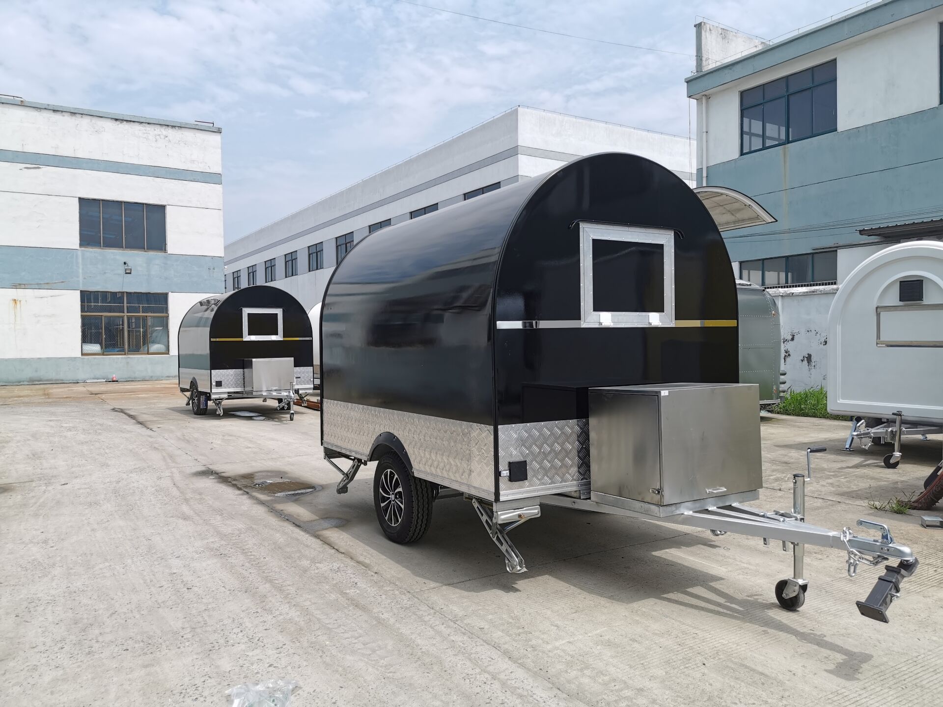 Customized-Catering trailer food trailer catering van Burger van ...