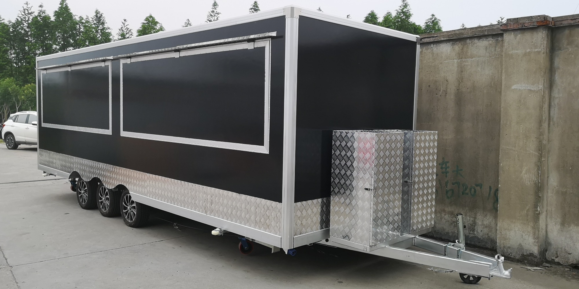 Custom large food trailer food truck catering trailer