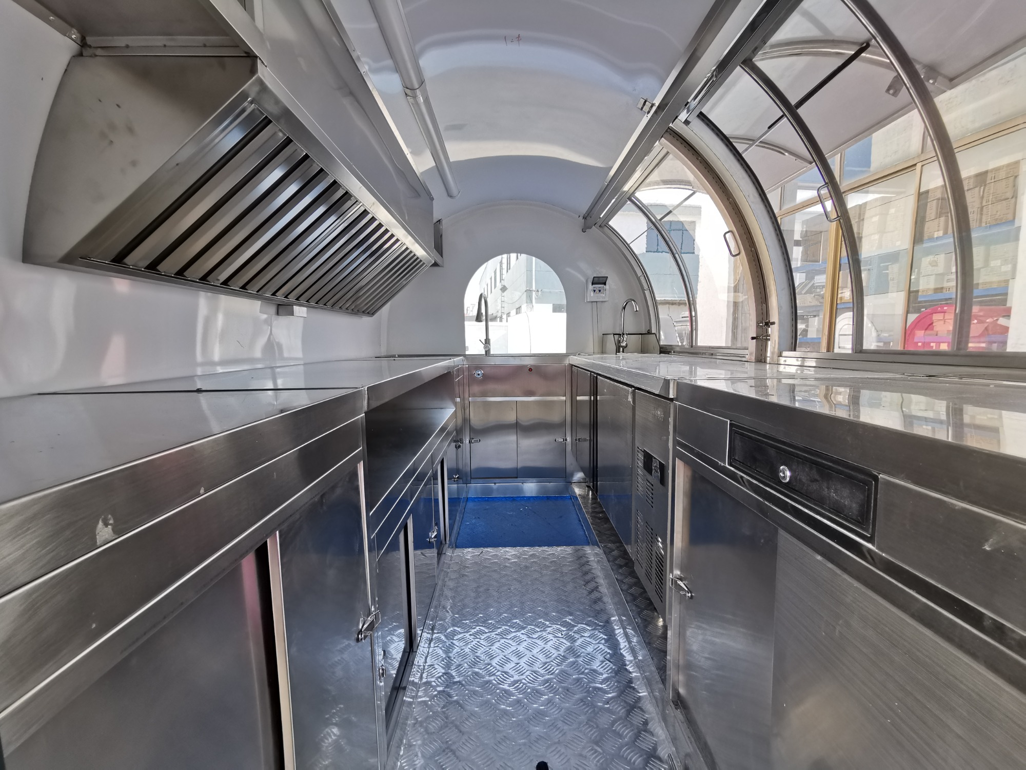 Customized-Mobile Food Trailer Concession Truck Catering Trailer ...