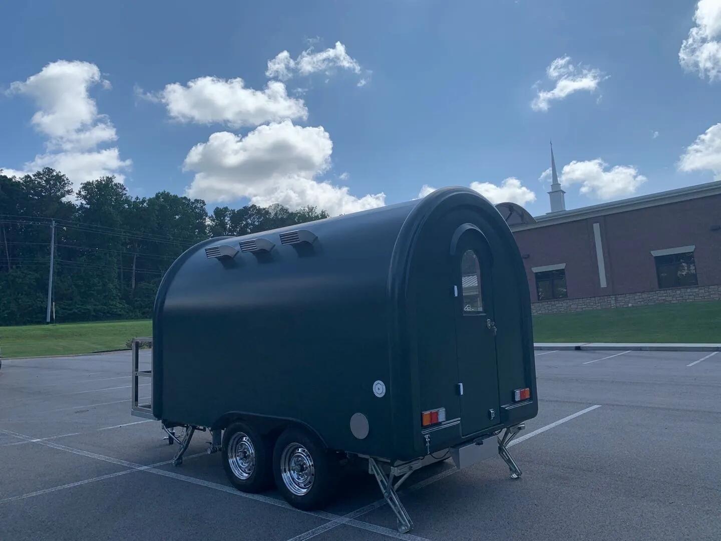 Customized-Mobile Food Trailer Concession Truck Catering Trailer ...