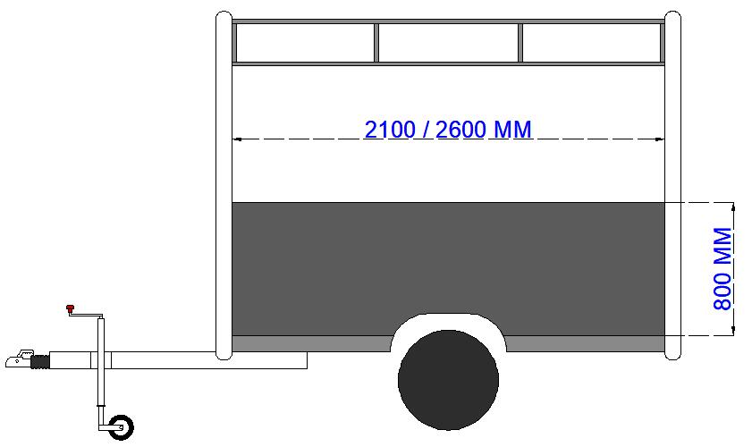 Mobile Catering Trailer Burger Van Bar Coffee Crepe Trailer