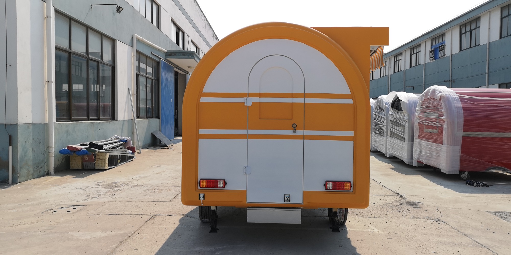 Type-Approved Mobile Catering Trailer Burger Van Bar Coffee Crepe ...