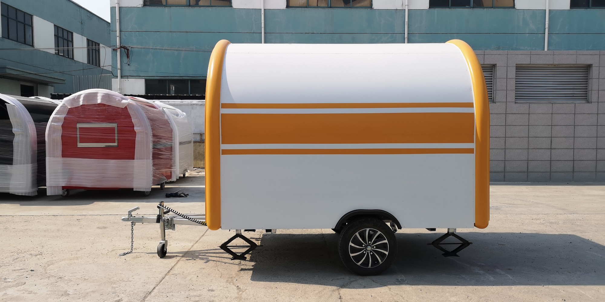 Type-Approved Mobile Catering Trailer Burger Van Bar Coffee Crepe ...