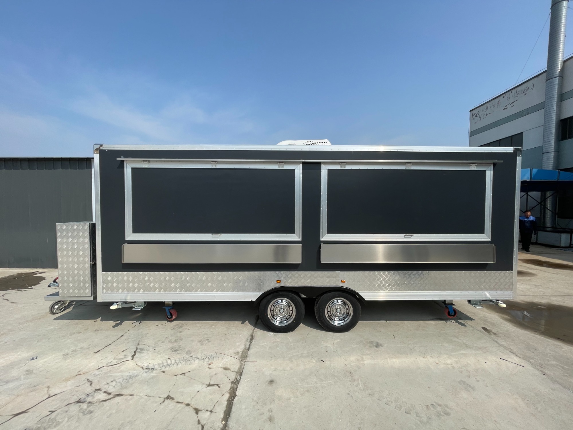 Custom-food trailer food truck catering trailer