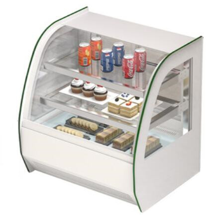 Mini table top cake showcase warmer/cooler chiller cake showcase chiller